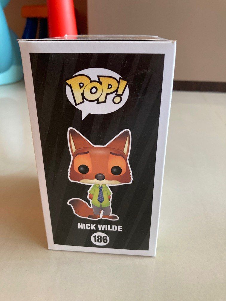 FUNKO POP Zootopia : Nick Wilde #186, Hobbies & Toys, Toys & Games on ...