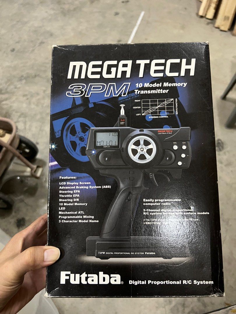 Futaba Megatech 3PM Controller, Hobbies & Toys, Toys & Games on Carousell