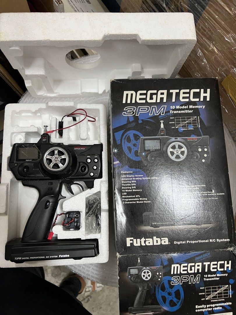 Futaba Megatech 3PM Controller, Hobbies & Toys, Toys & Games on Carousell