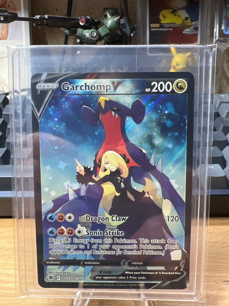 Garchomp V TG23, Hobbies & Toys, Toys & Games on Carousell