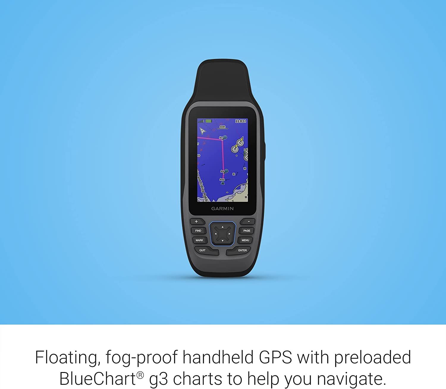 Garmin GPSMAP 79sc, Marine GPS Handheld Preloaded With BlueChart g3 ...