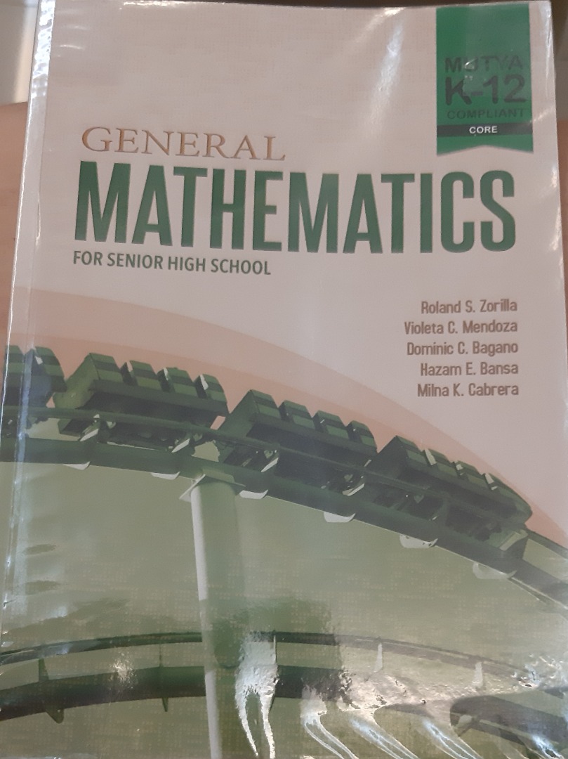 General Mathematics - Senior High School on Carousell