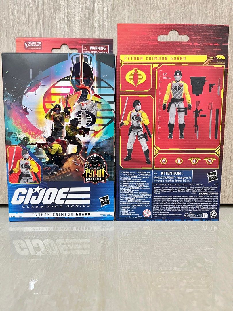 G.I JOE Classified Series: Python Crimson Guard (66) / GI JOE / G I JOE / Hasbro, Hobbies & Toys ...