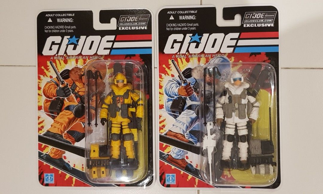 G.I. JOE Collector's Club Exclusive Figures (Blizzard), Hobbies & Toys, Toys & Games on Carousell