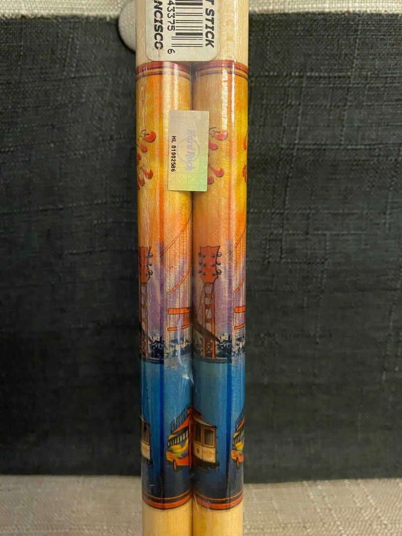 Hard Rock Cafe Drumstick/ drum stick - San Francisco & Hong Kong ...