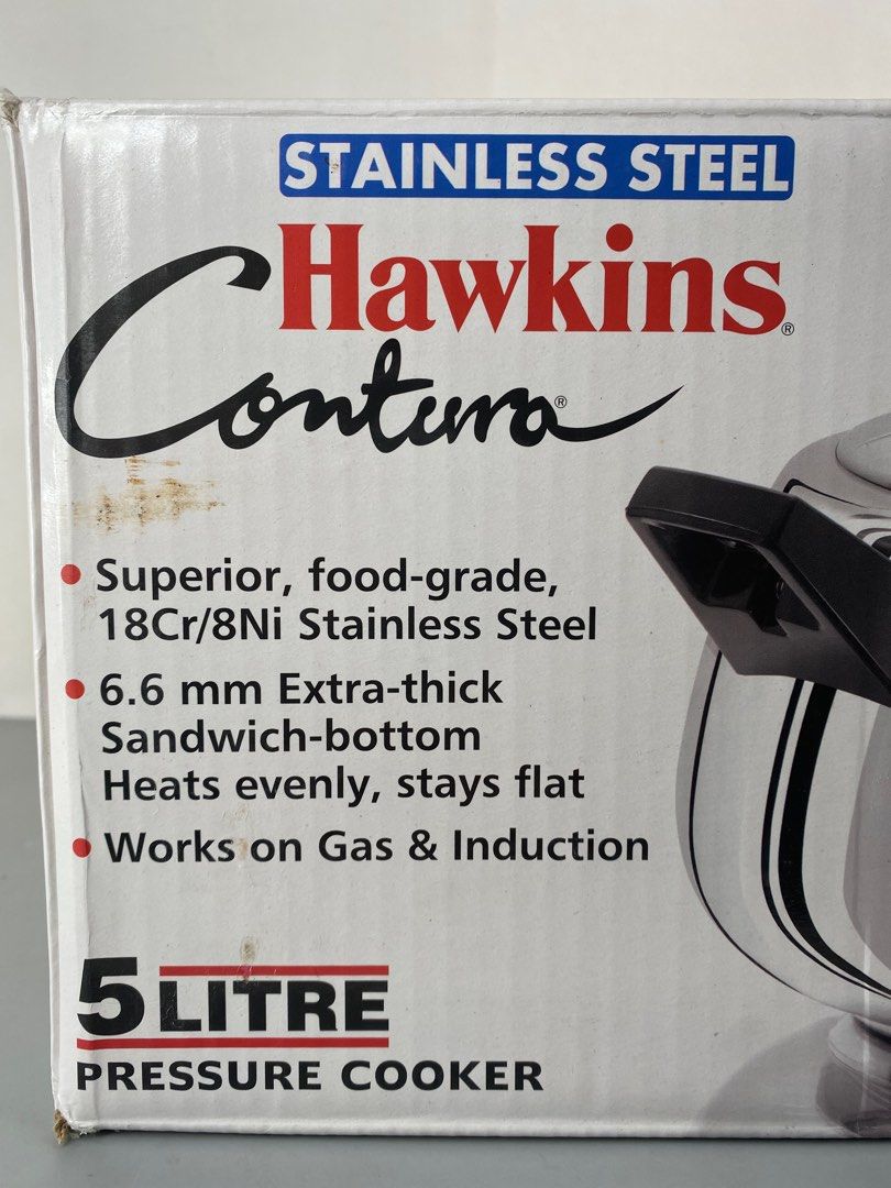 Hawkins 5L Pressure Cooker, Furniture & Home Living, Kitchenware ...