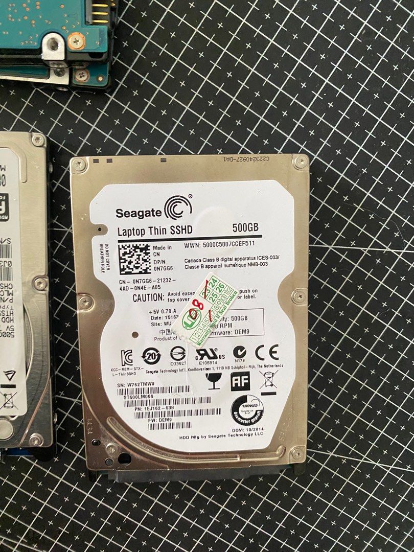 HDD Internal Hard Drive 500GB 1TB Second Secondhand Murah, Computers ...