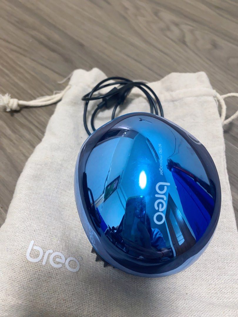 Head Massager Breo scalp mini Scalp Massage Tingler Relax Wet and Dry ...