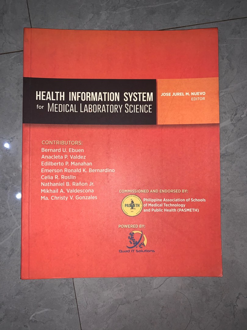 Health Information System For Medical Laboratory Science By Ebuen