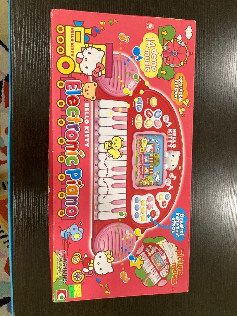 Hello Kitty electronic piano for kids, Hobbies & Toys, Toys & Games on ...