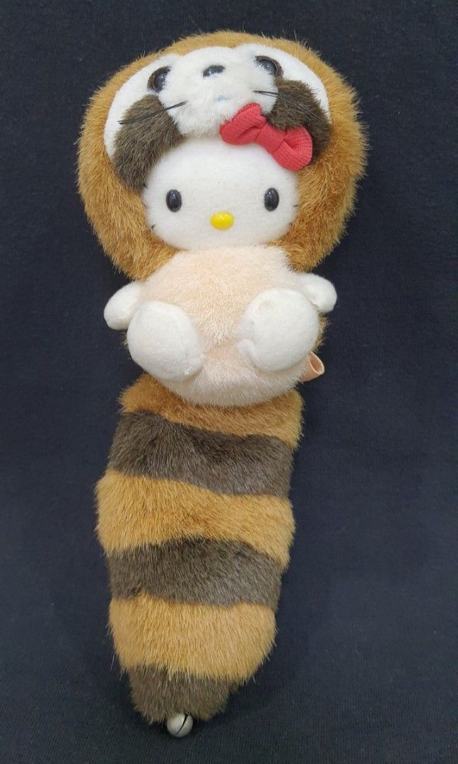 Hello Kitty Raccoon Pendant Mascot, Hobbies & Toys, Toys & Games on ...