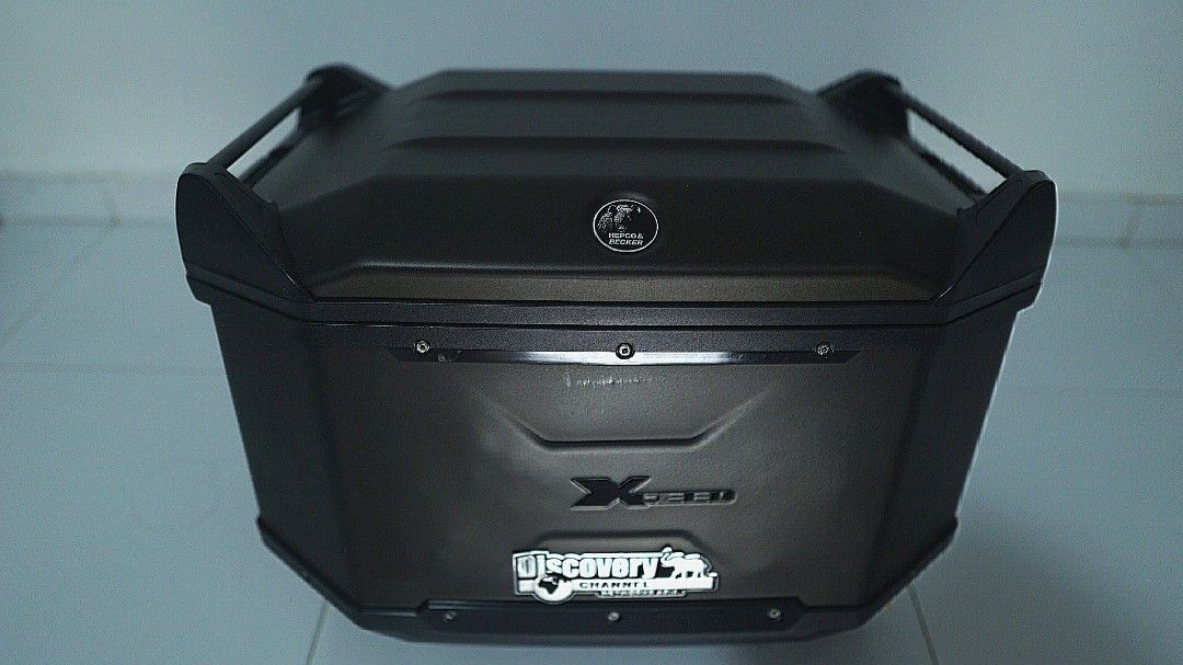 Hepco & Becker box and rack for Cb400x 2018, Motorcycles, Motorcycle ...