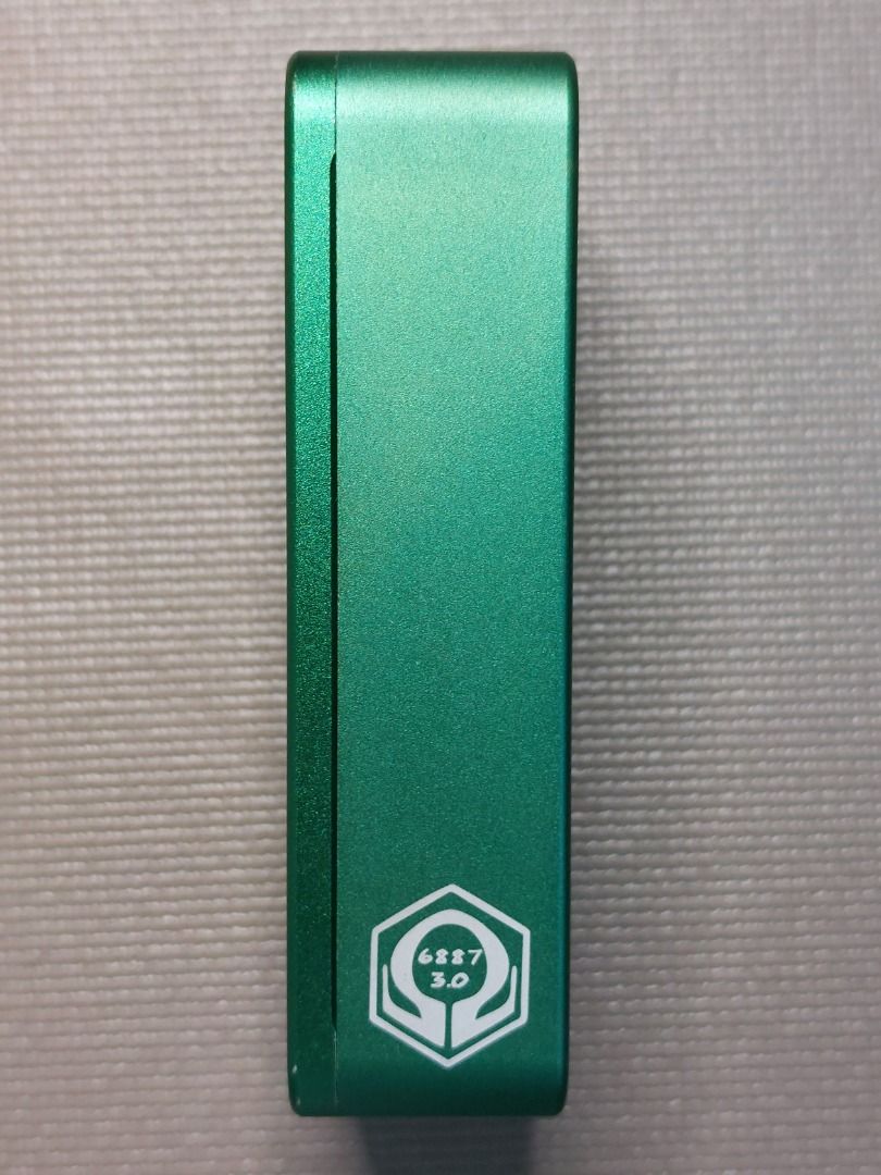 HexOhm V3 - Green Anodized (incl. RDA & Battery) on Carousell