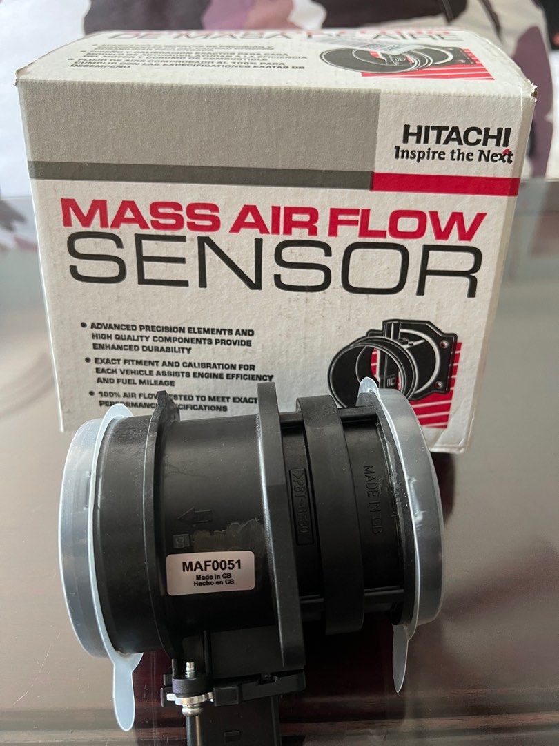 Hitachi MAF0051 Mass Air Flow Sensor for VW Volkswagen Passat Jetta ...