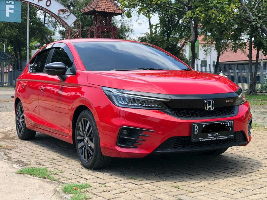 HONDA CITY HATCHBACK RS MANUAL MERAH 2021/2022, Mobil & Motor, Mobil untuk Dijual di Carousell