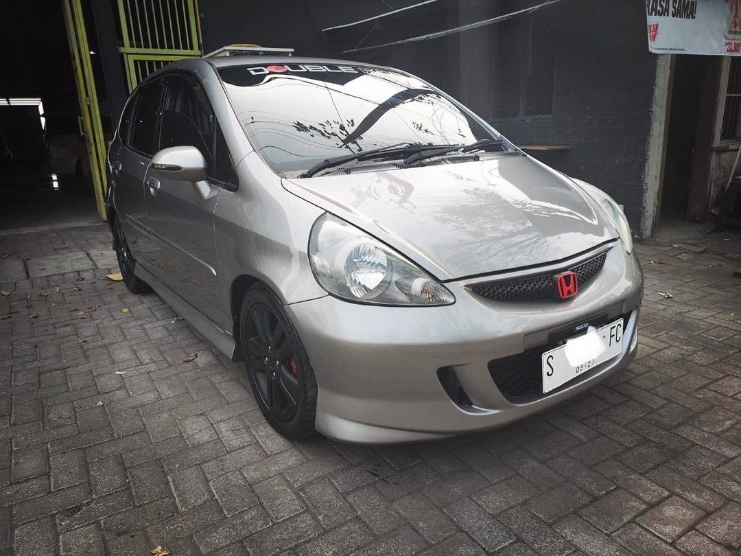 Honda Jazz GD3 1.5 VTEC A/T 2008 Abu-Abu Matic, Mobil & Motor, Mobil ...
