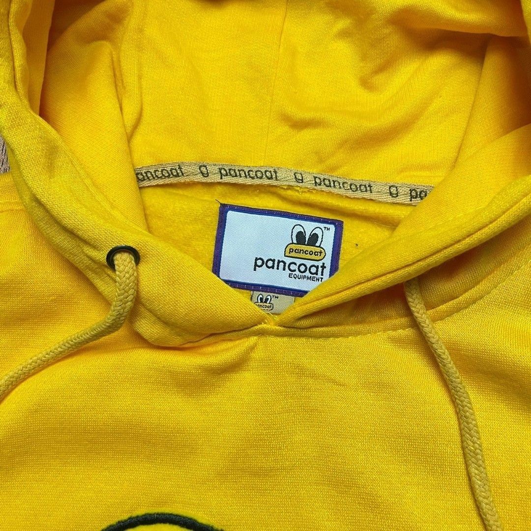 Hoodie Pancoat Pop Duck Kuning, Fesyen Pria, Pakaian , Baju Luaran di Carousell