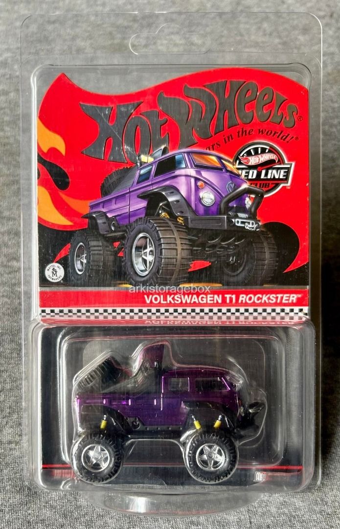 Hot Wheels Red Line Club VOLKSWAGEN T1 ROCKSTER RLC HotWheels on Carousell
