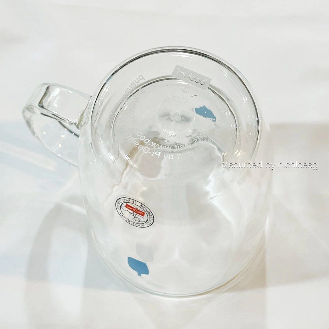 HUMAN MADE X BLUE BOTTLE COFFEE DOUBLE WALL GLASS MUG, Furniture & Home ...