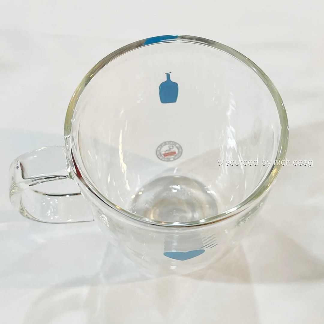 HUMAN MADE X BLUE BOTTLE COFFEE DOUBLE WALL GLASS MUG, Furniture & Home ...