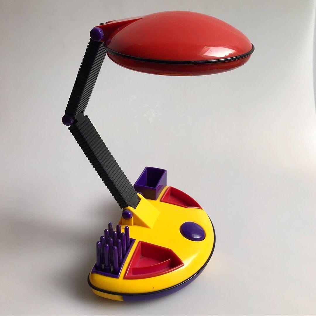 iconic vintage lamp by Kyoji Tanaka for Rabbit Tanaka Corp, Japan 1985 ...