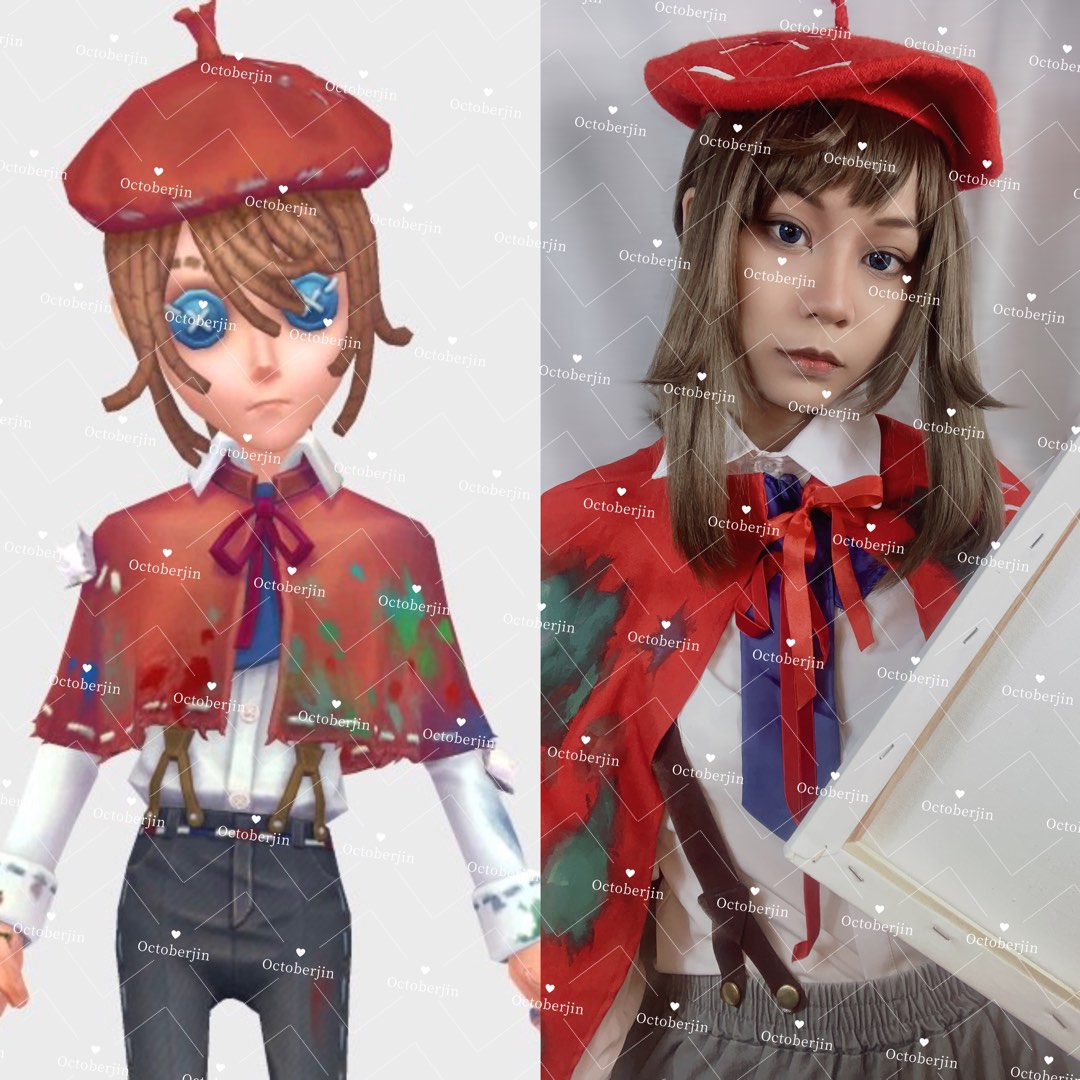 Identity V Painter costume Edgar Valden cosplay game, Men's Fashion ...