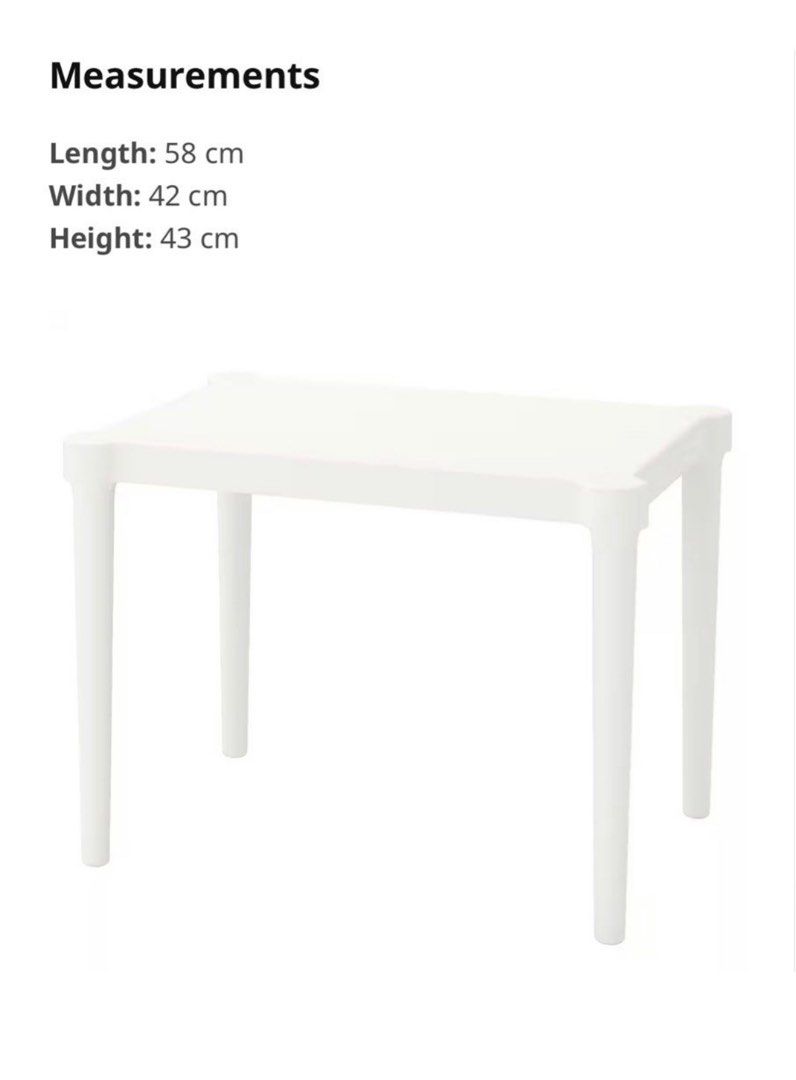 IKEA Children Table, Furniture & Home Living, Furniture, Tables & Sets ...