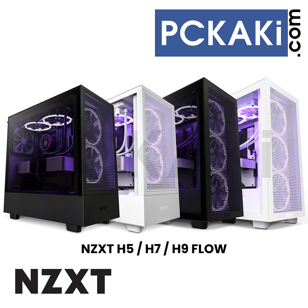 [IN STOCK] NZXT H5 H6 H7 H9 - ELITE / FLOW / FLOW RGB / BLACK / WHITE ...