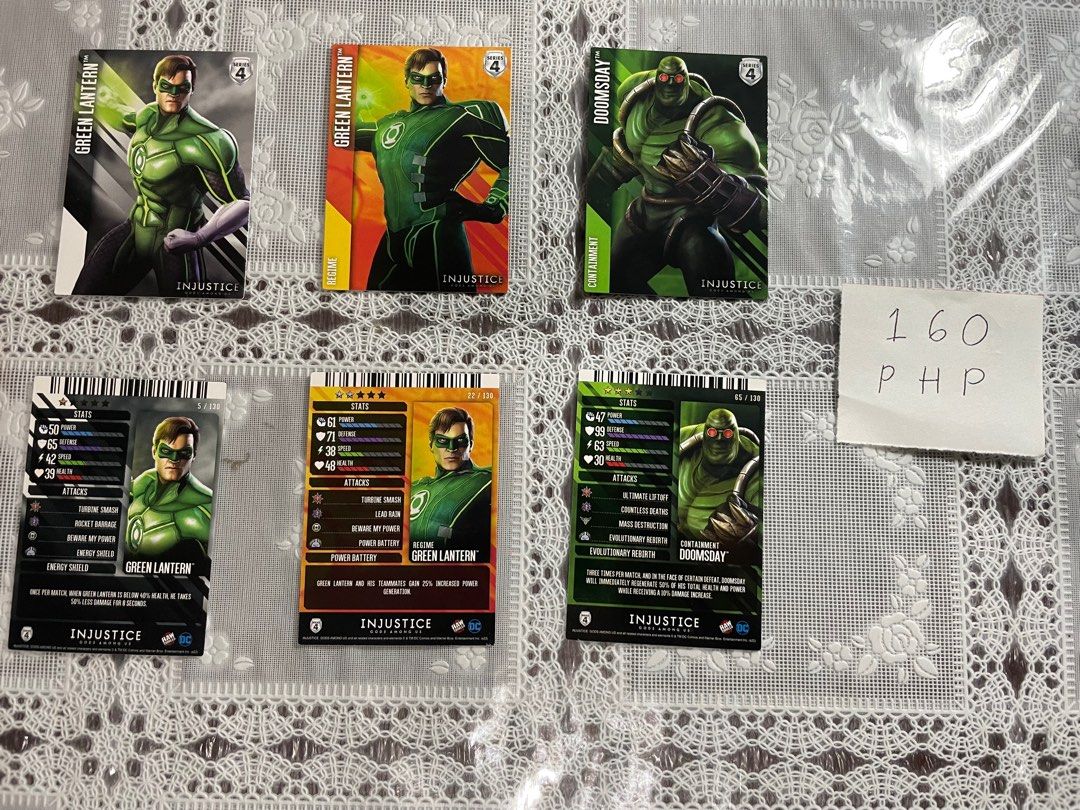 Injustice Cards for sale, Hobbies & Toys, Toys & Games on Carousell