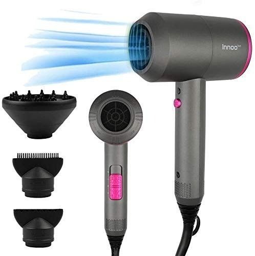 Innoo Tech Professional Hair Dryers 2000W Powerful AC Motor Fast Drying ...
