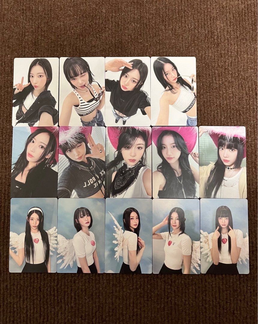 Instock unselaed le sserafim unforgiven album Photocards lsf dewy sage ...