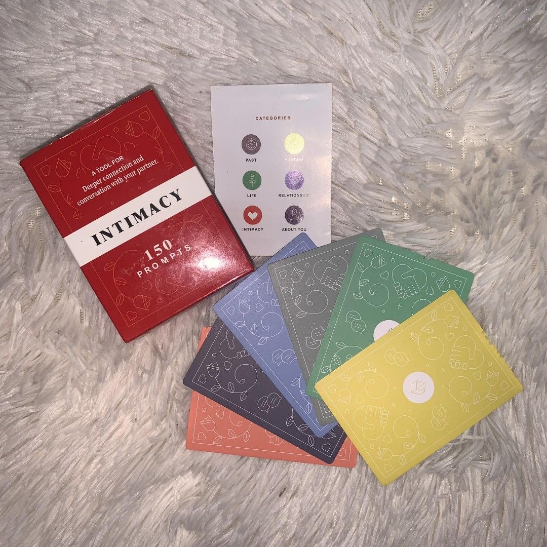 Intimacy card 150 prompts, Hobbies & Toys, Toys & Games on Carousell