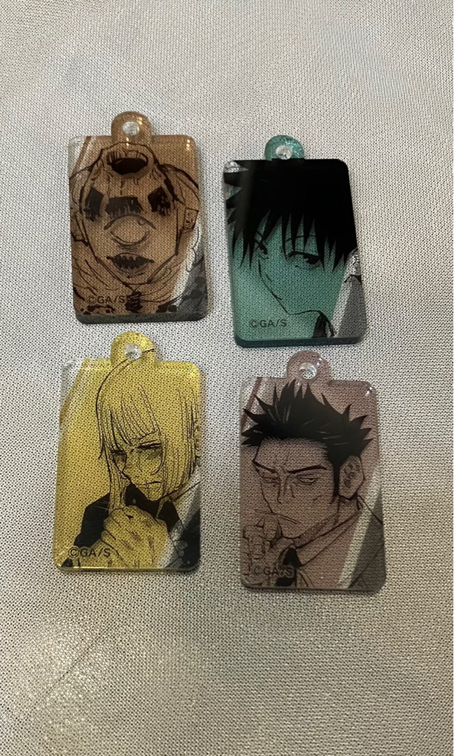 Jjk keychains jujutsu kaisen miya megumi, Hobbies & Toys, Memorabilia ...