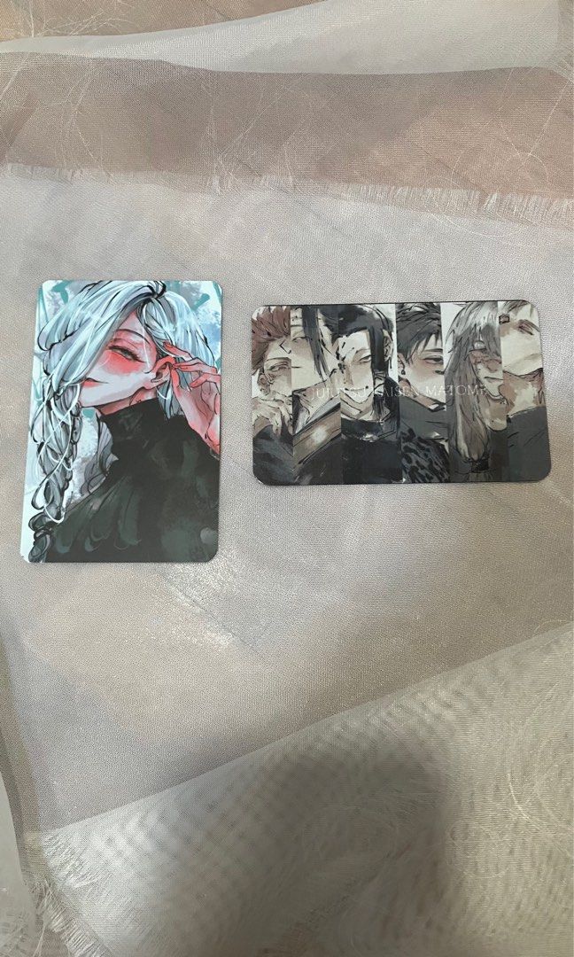 Jjk photocards jujutsu kaisen rare limited 99oods, Hobbies & Toys ...