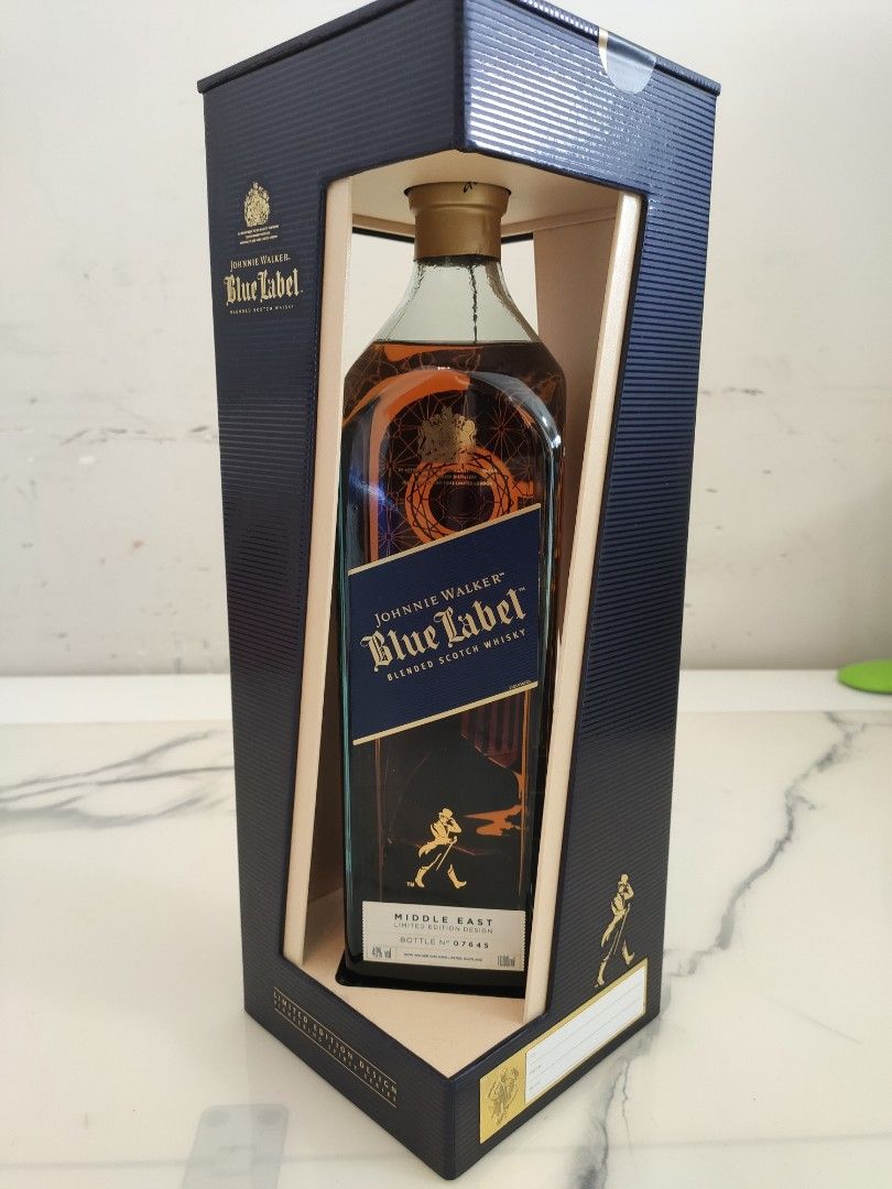 Johnny Walker Blue Label Middle East Limited Edition Design, 嘢食 & 嘢飲 ...