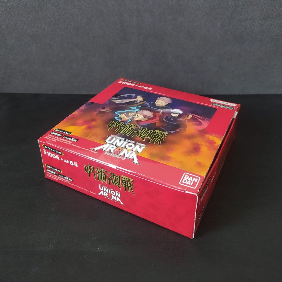 [AP Inside] Jujutsu Kaisen Union Arena Booster Box & Packs JJK UA ...