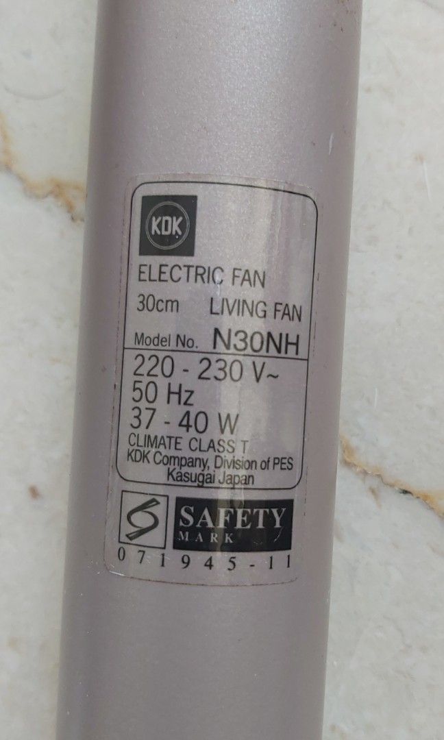 KDK / Panasonic fan AC motor, TV & Home Appliances, Other Home ...