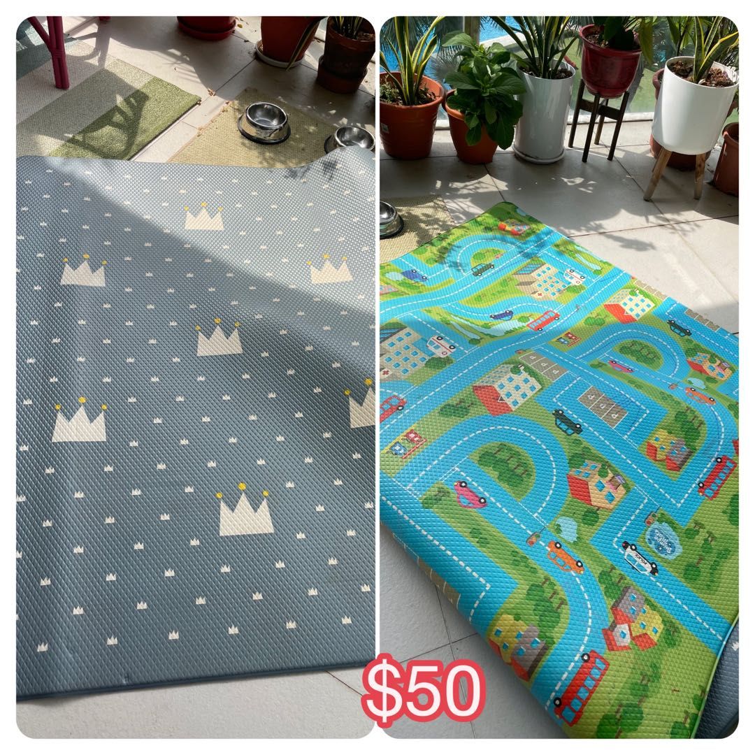 Kid playmat size 220x 140. Non toxic, hypoallergenic, Babies & Kids ...