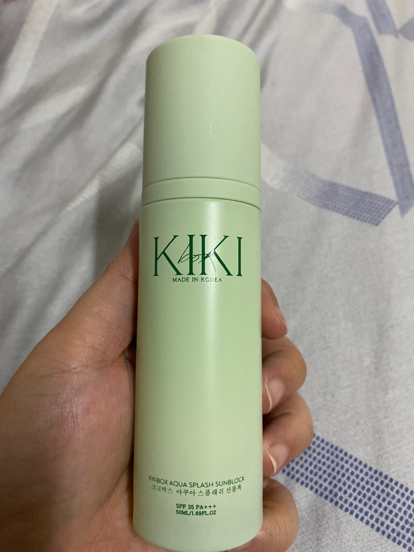 Kiki Aqua Splash Sunscreen 50ml, Beauty & Personal Care, Face, Face ...