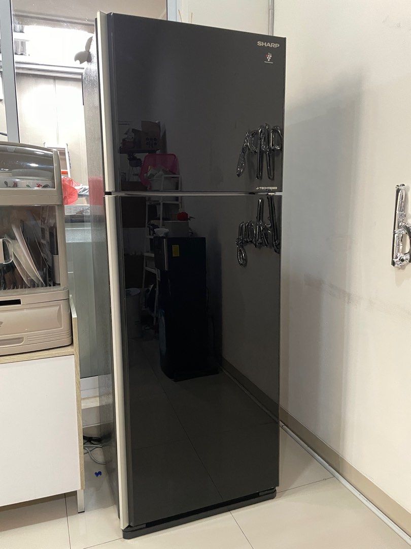 Kulkas Sharp SJ-IG571PG-BK, Kitchen & Appliances di Carousell