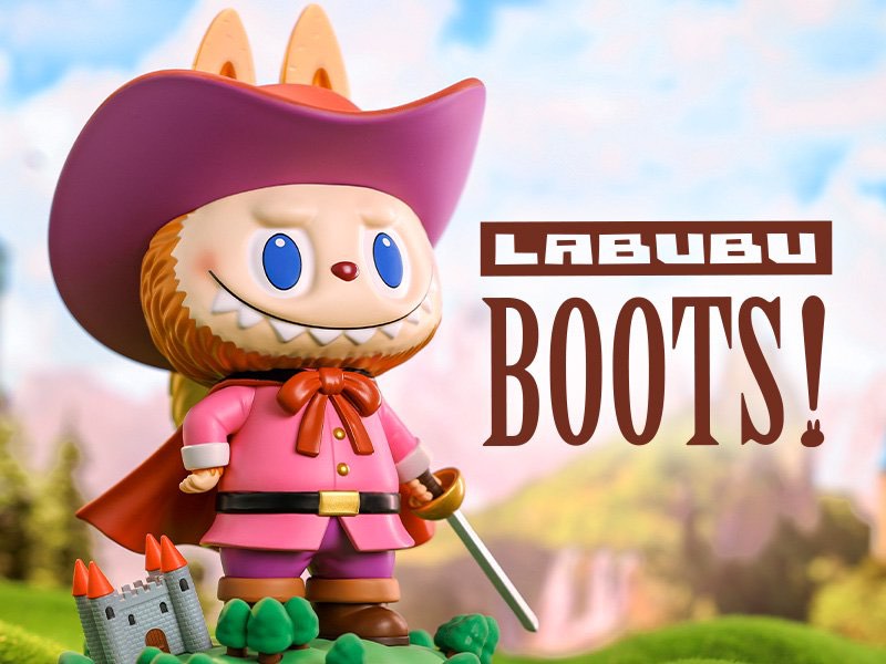 Labubu Boots Labubu皮靴手辦, 興趣及遊戲, 玩具 & 遊戲類 - Carousell