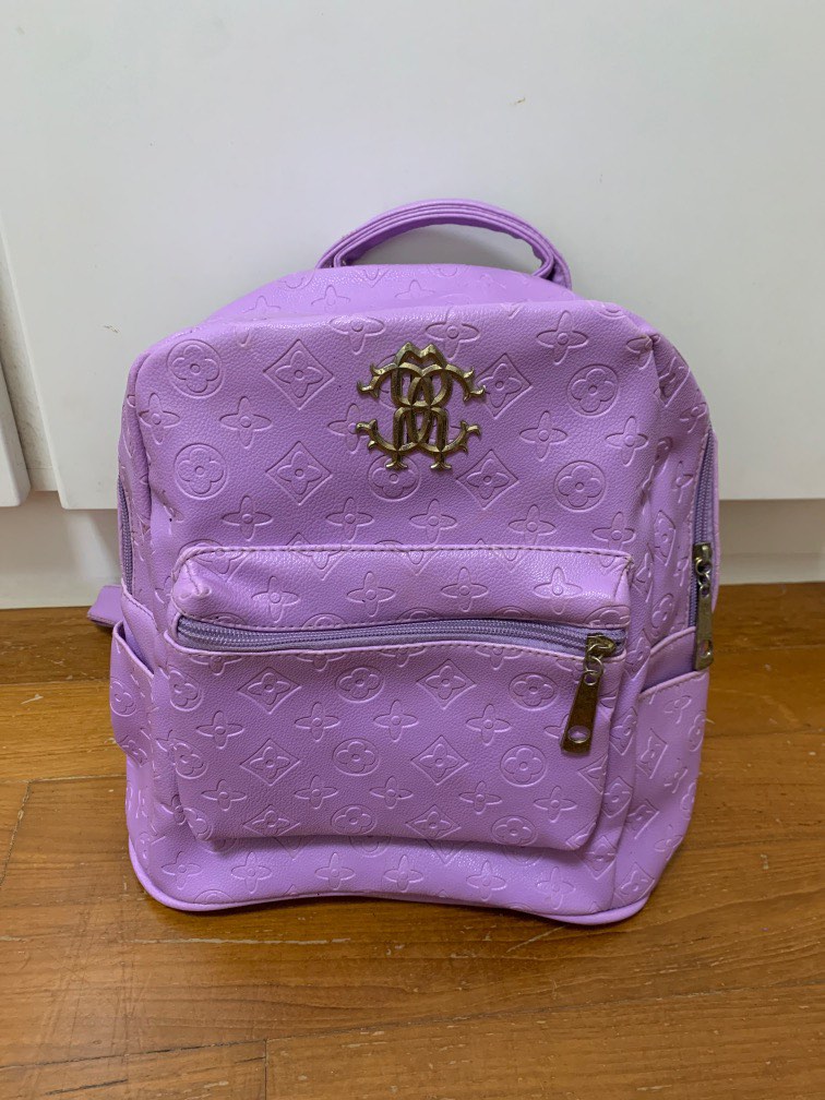 Lavender backpack, Women's Fashion, Bags & Wallets, Backpacks on Carousell