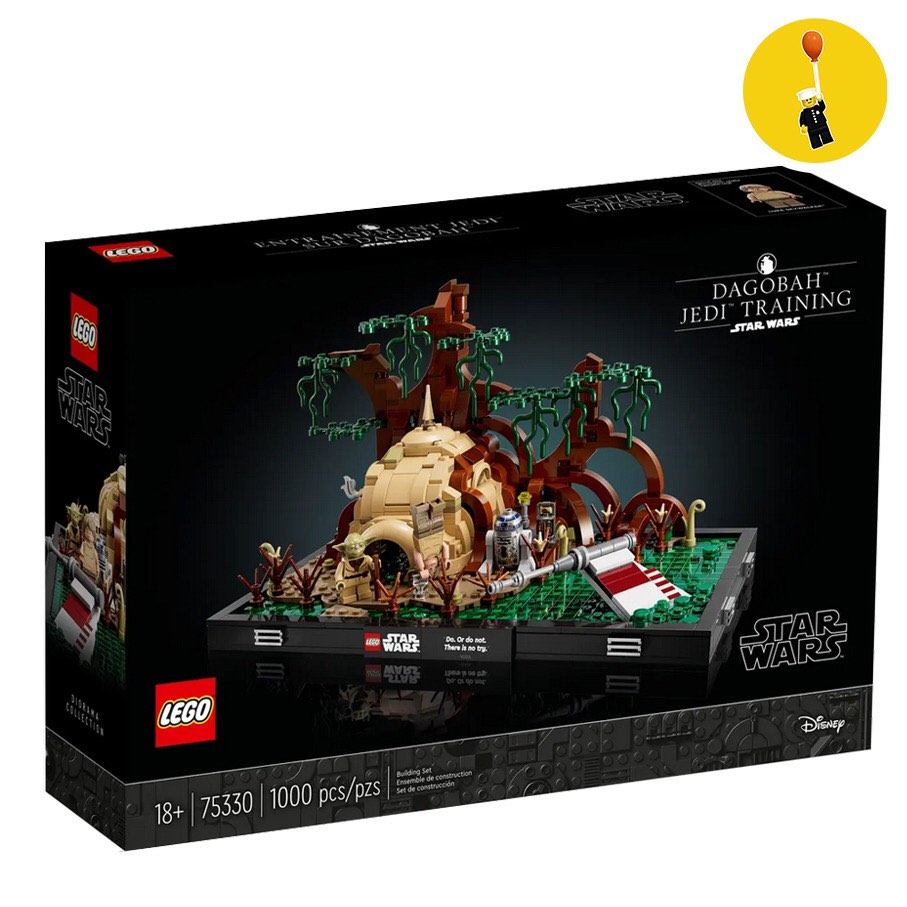 LEGO 75330 Star Wars Dagobah Jedi Training Diorama (Condition as photo ...
