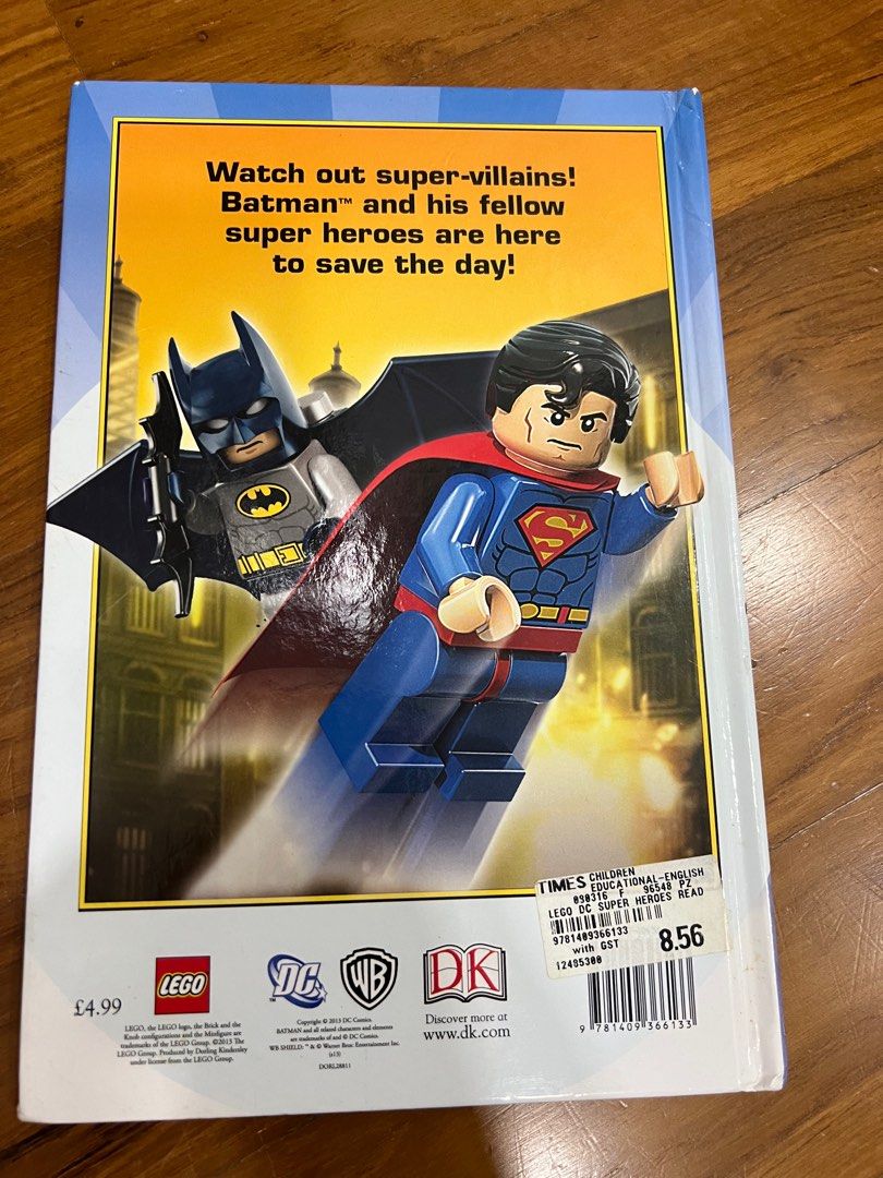 Lego super heroes book, Hobbies & Toys, Books & Magazines, Children's ...