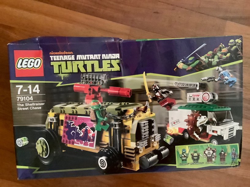 Lego Teenage Mutant Ninja Turtles: The Shellraiser Street Chase (see ...
