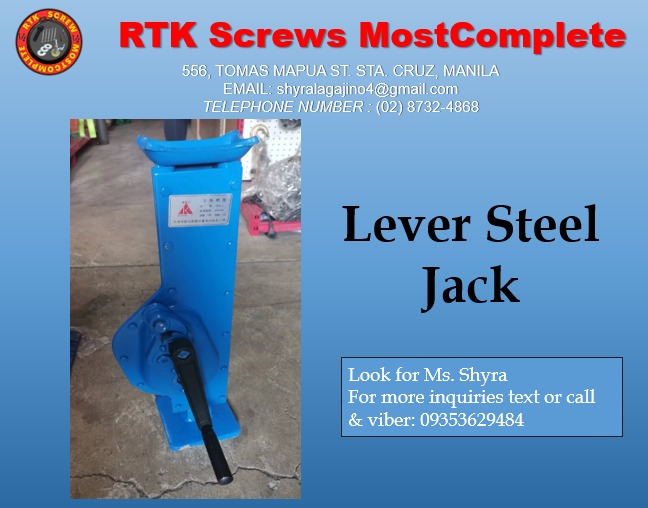 Lever Steel Jack on Carousell