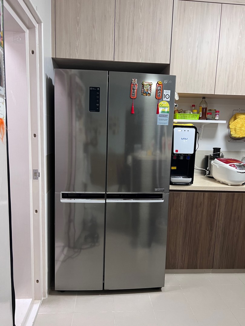 LG two doors fridge, TV & Home Appliances, Kitchen Appliances ...