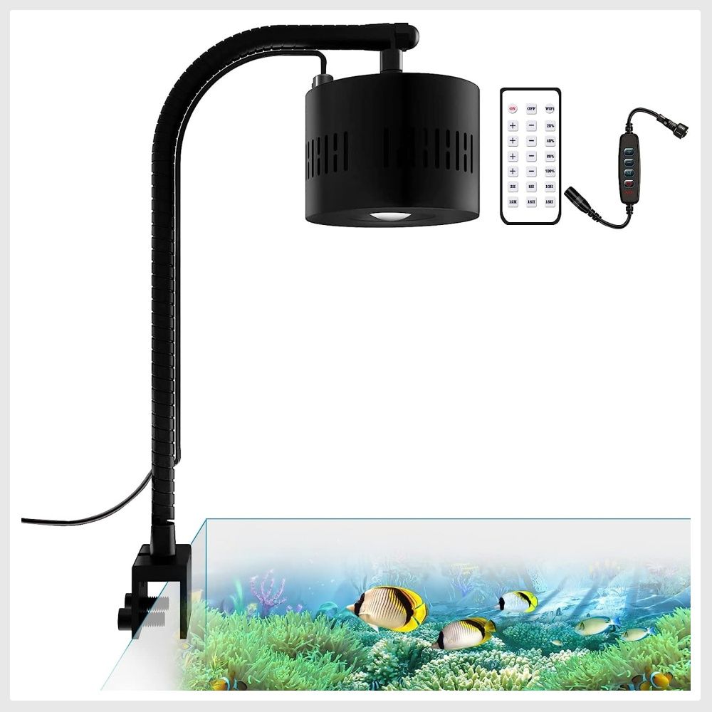 Lominie Aquarium Light for Fish TanK (S120-Blue) Lominie Full Spectrum ...
