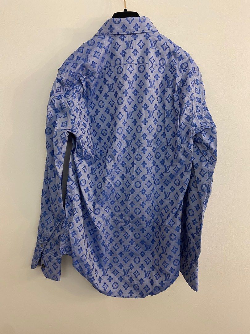 LOUIS VUITTON LV MONOGRAM SHIRT, Luxury, Apparel on Carousell