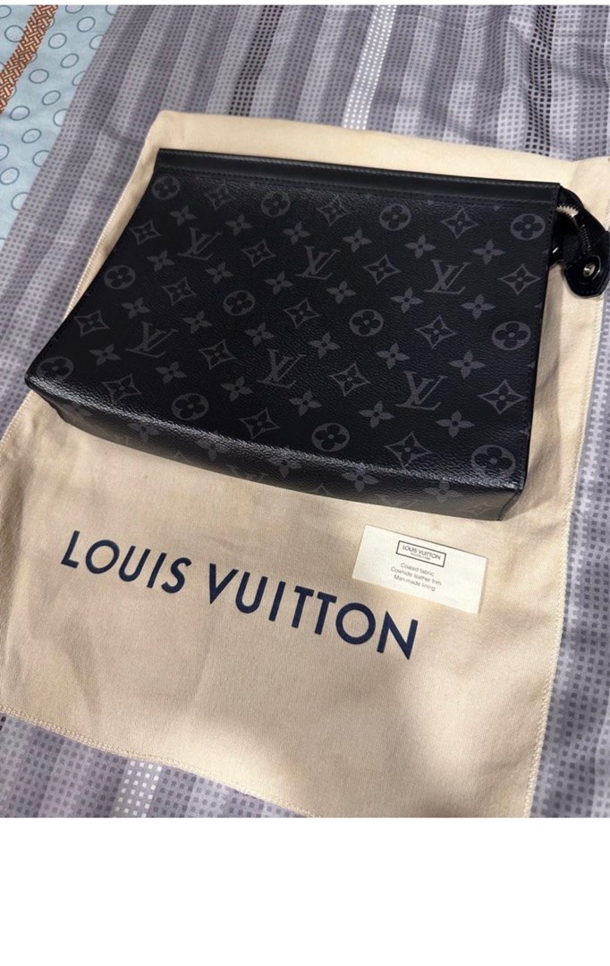 LV CLUTCH, Men's Fashion, Bags, Belt bags, Clutches and Pouches on ...